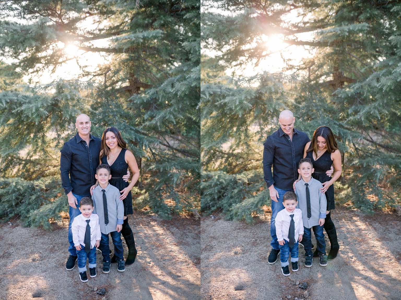 Taylor Family - Sunset family photos in Southern California