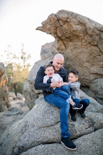 Taylor Family - Sunset family photos in Southern California